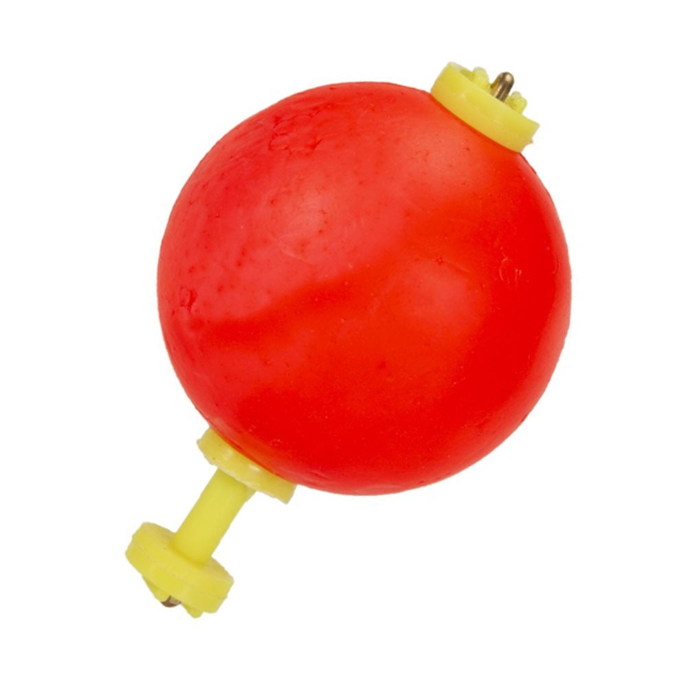 20 Pieces Fishing Bobbers Weighted Foam Float Weighted Bobbers Round S ...