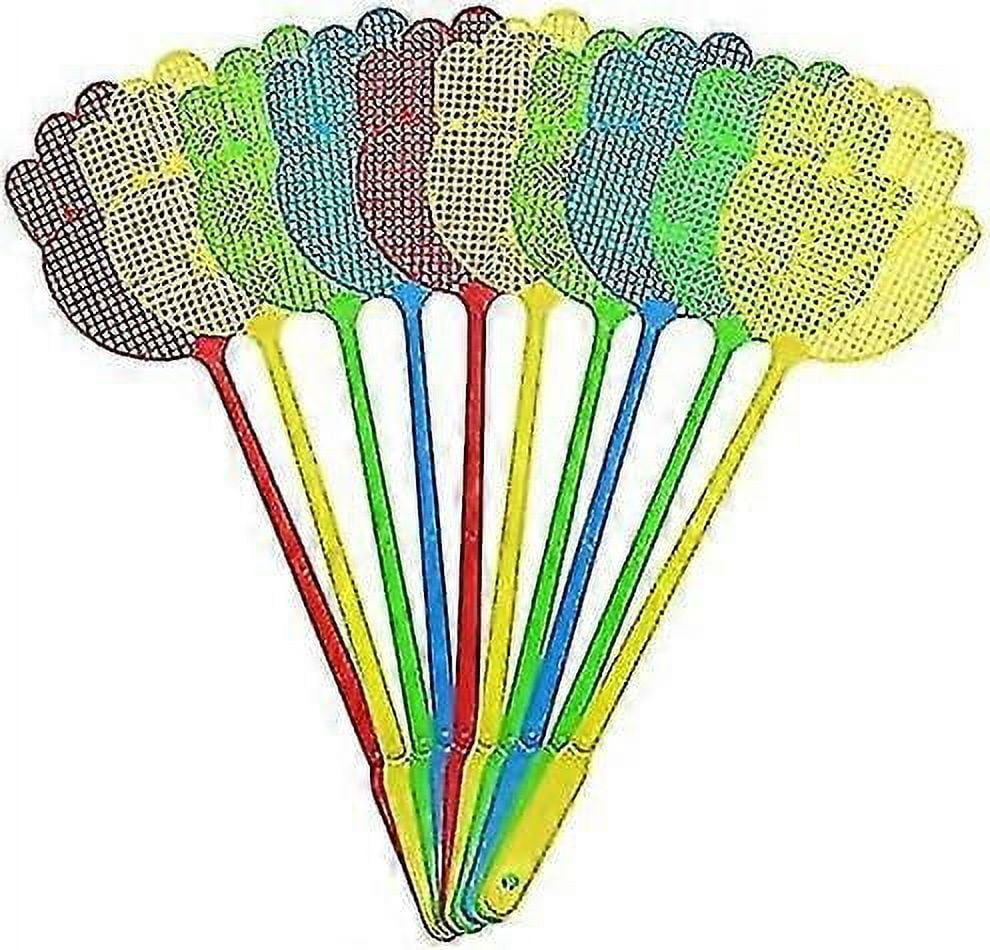 20 Pieces Fly Swatter Plastic Fly Swatter Pest Control 40cm Hand Fly ...