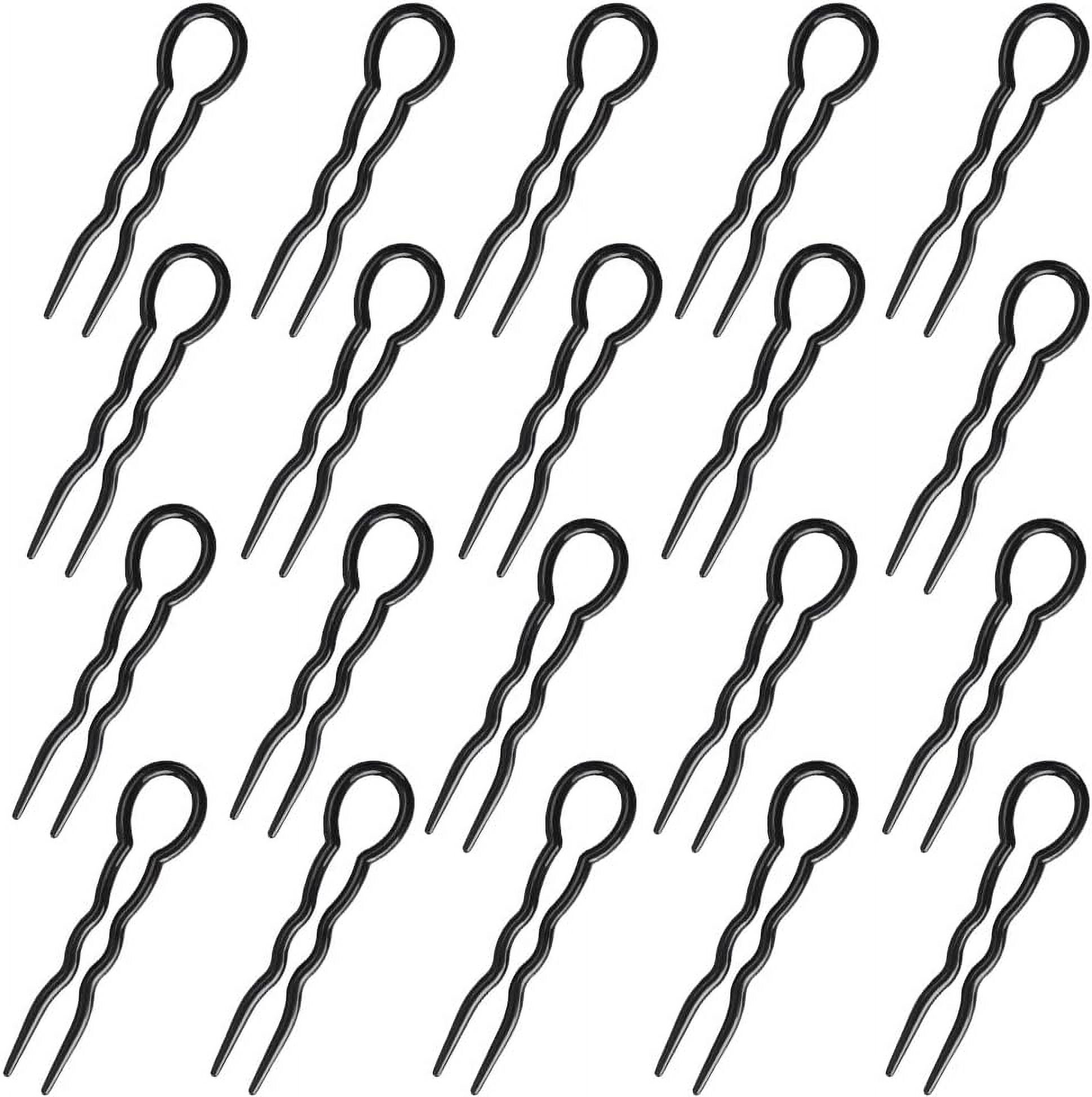 20 Pieces Grip Hair Pins - Lady Hair Clips U shape Hair Stick Vintage ...