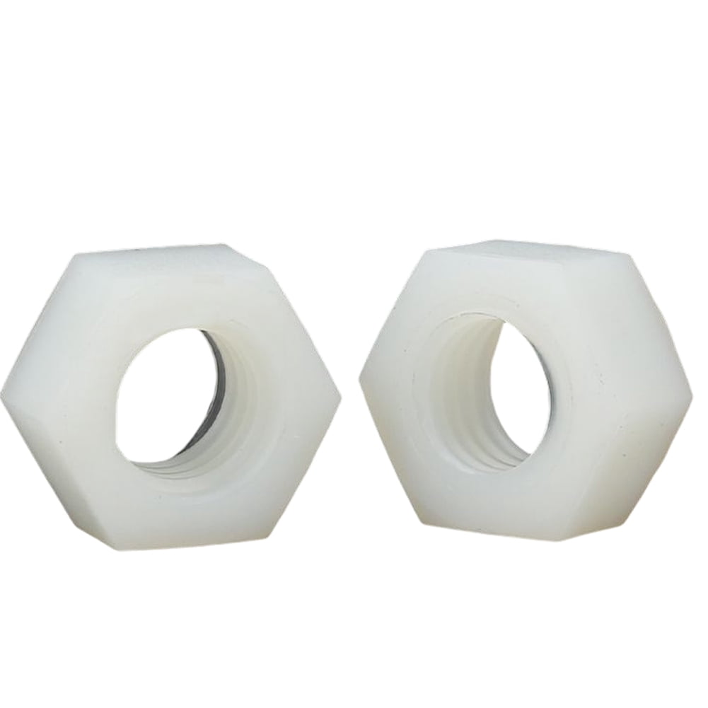 20 Pieces Hexagon nylon nut M3x2.35mm For Fasteners Locking Devices ...