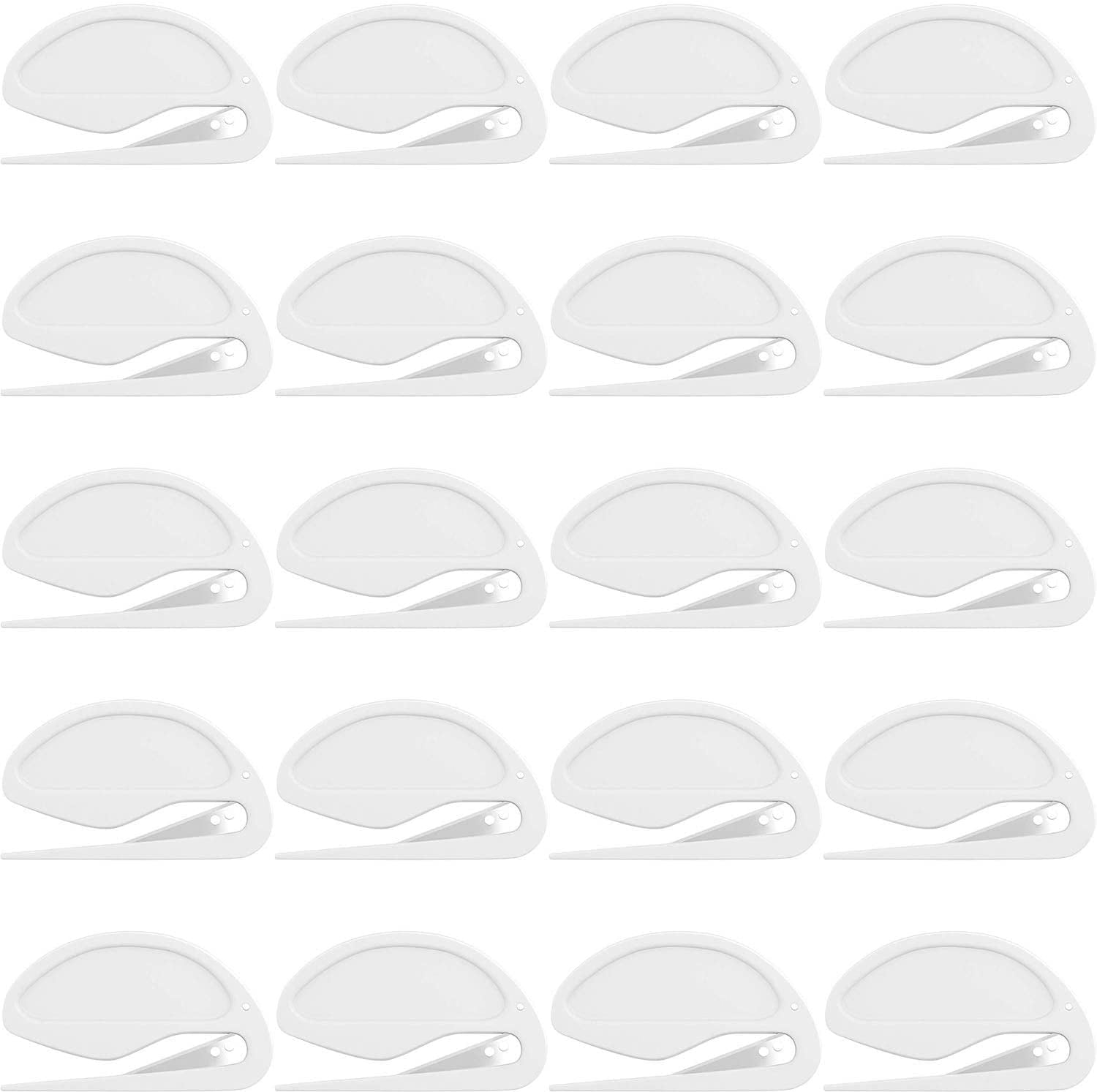 20 Pieces Letter Opener Envelope Slitter with Safety Concealed Blade ...