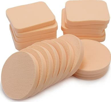 20 Pieces Makeup Puffs Face Makeup Foundation Puffs Makeup Sponge for ...
