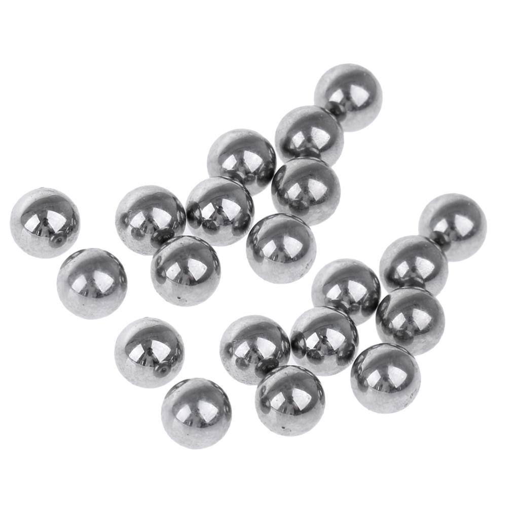 20 Pieces Mountain Bike Bearing Balls Steel Balls Bearing, Assortment ...
