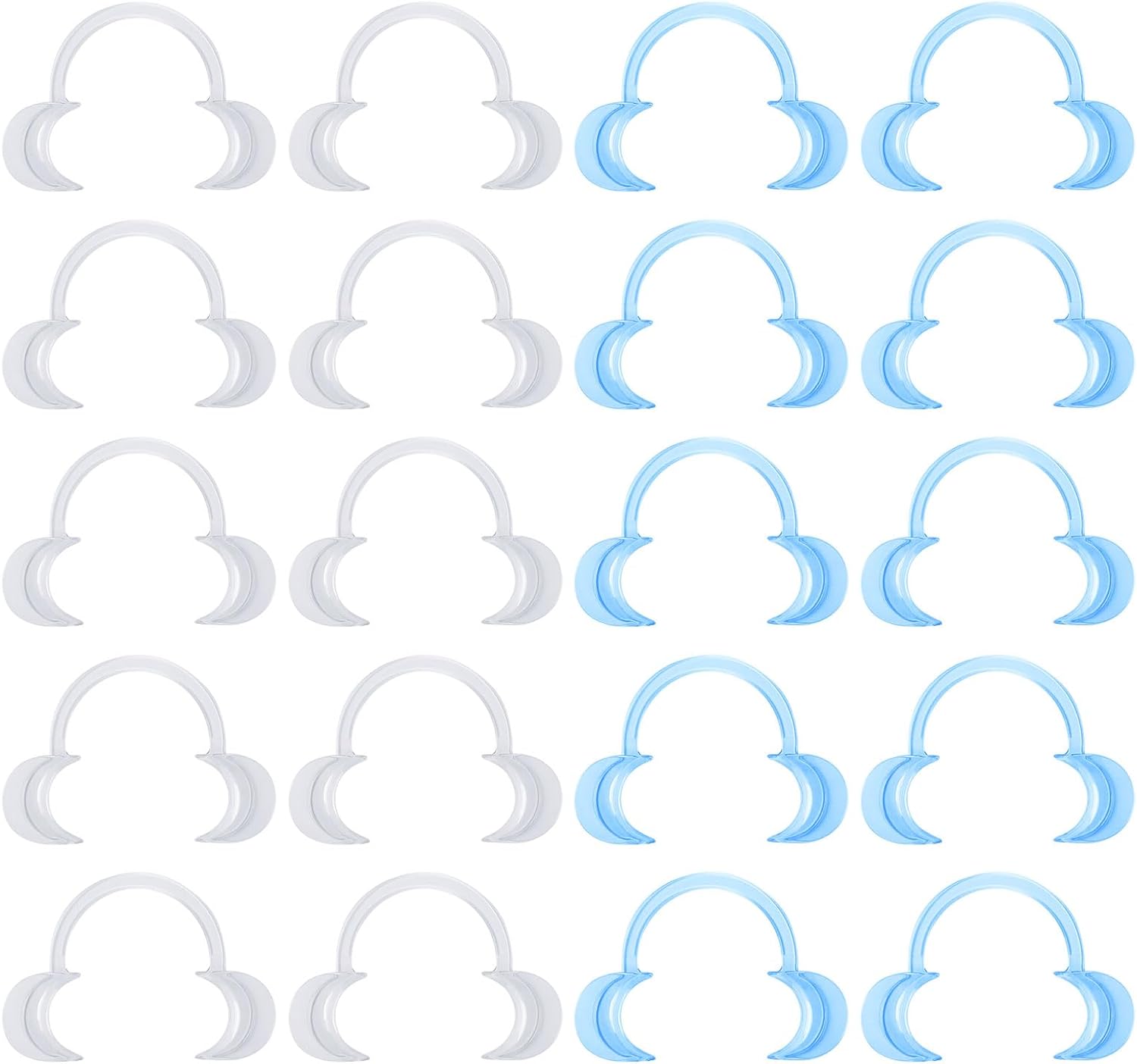 20 Pieces Mouth Opener, Mouth Lip Opener Dental C Shape Cheek Lip ...