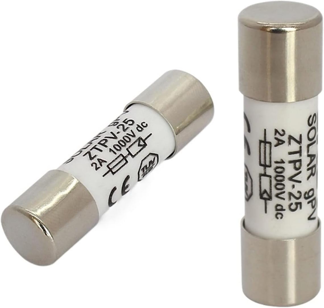 20 Pieces/Pack 1000V 10 * 38MM 2A 6A 8A 10A 12A 15A 20A 25A 30A 32A DC ...