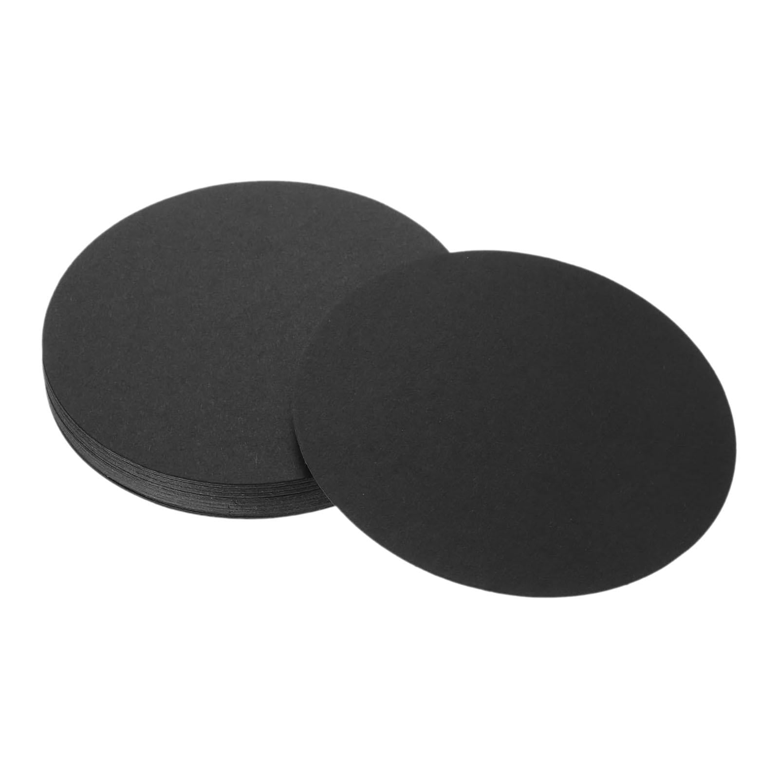 20 Pieces Round Shape Cardstock Paper Durable Thick Material for DIY ...