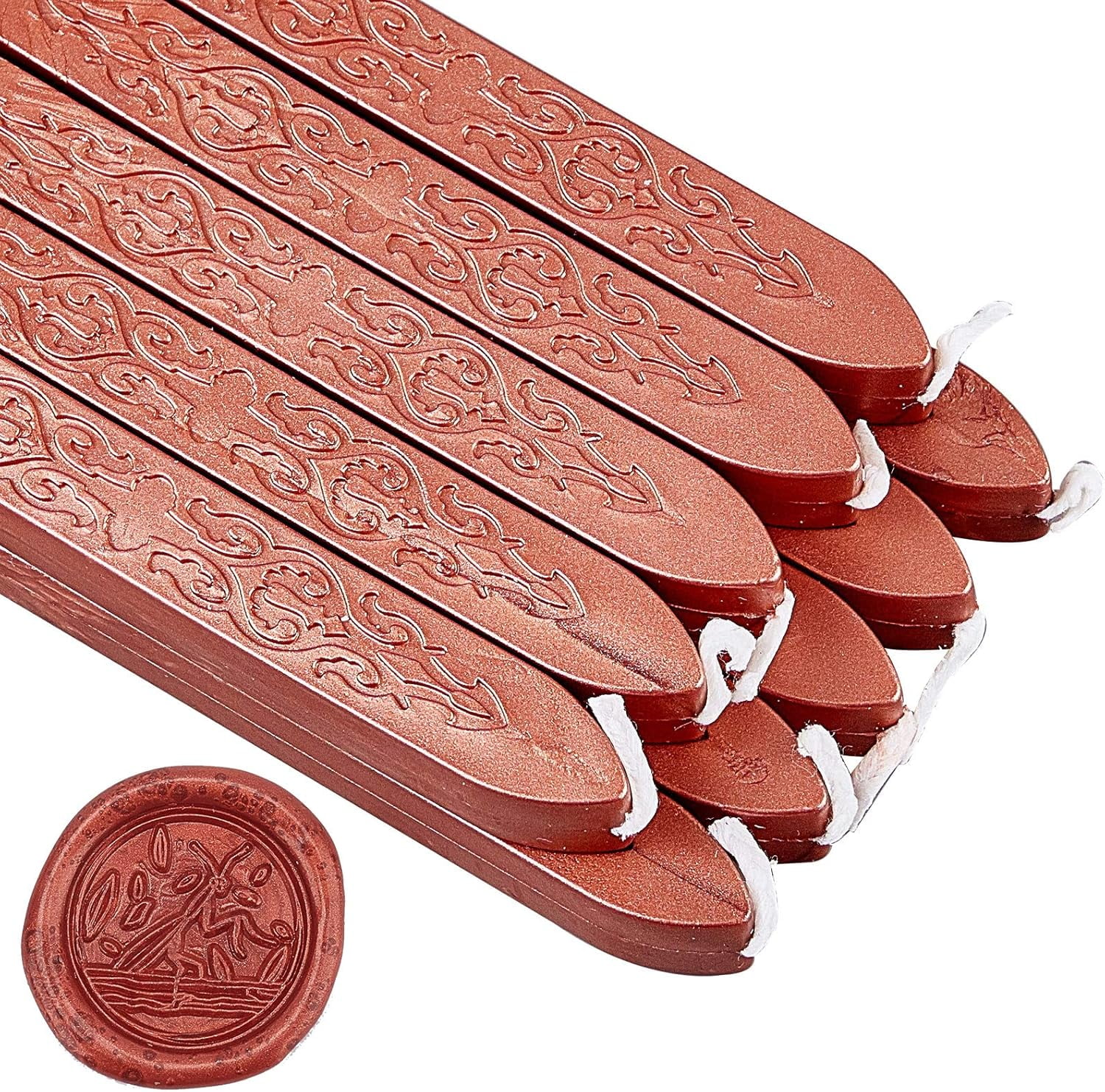 20 Pieces Sealing Wax Sticks Totem Fire Manuscript Wax Seal Sticks for ...