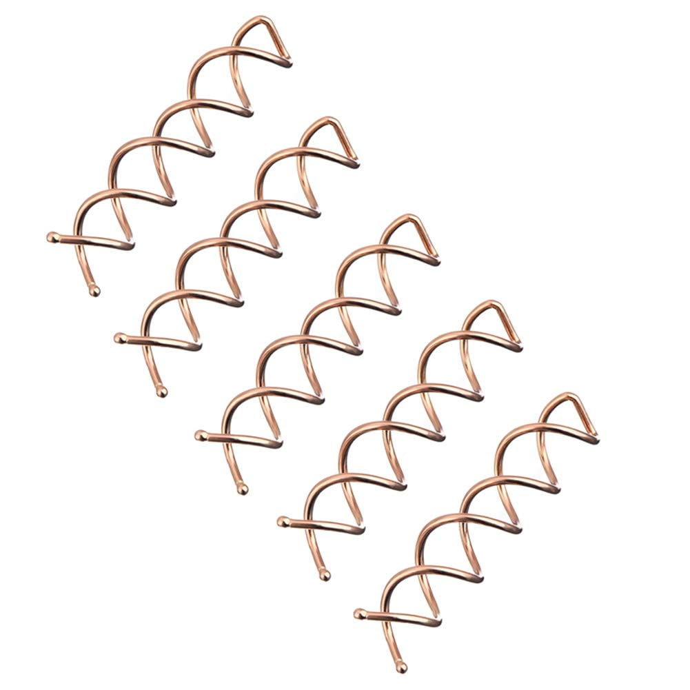 20 Pieces Simple Styles Spiral Bobby Pins Bridal Bun Make Spin Pins ...