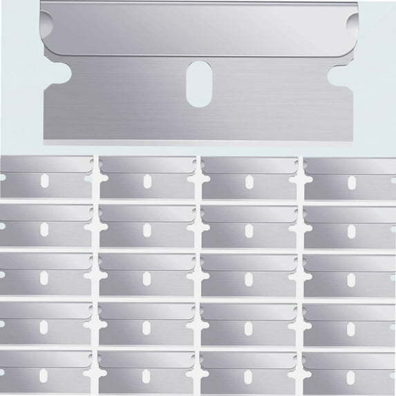 20 Pieces Single Edge Cutter Blade Industrial Razor Blades for Scraper ...