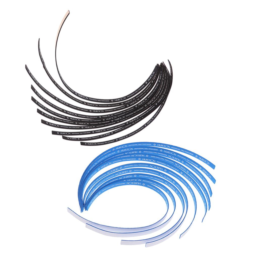 20 Pieces Table Tennis Racket Edge Tape Pong Paddle Side Tape Protector ...