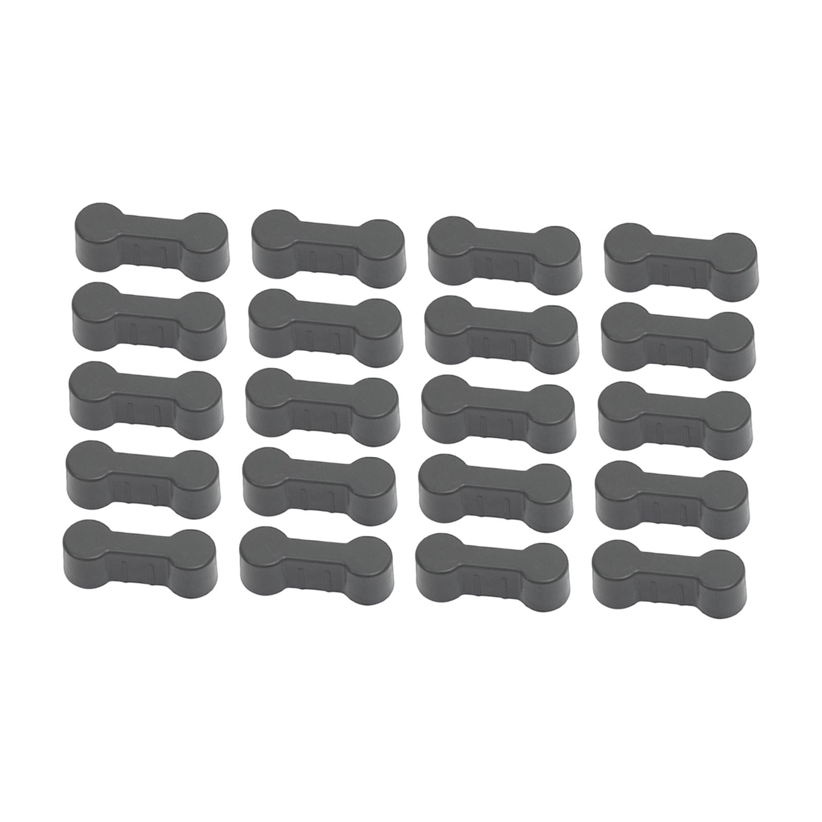 20 Pieces Train Track Connector Dog Bone Adapter Plastic Material for ...