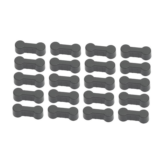 20 Pieces Train Track Connector Dog Bone Adapter Plastic Material for ...