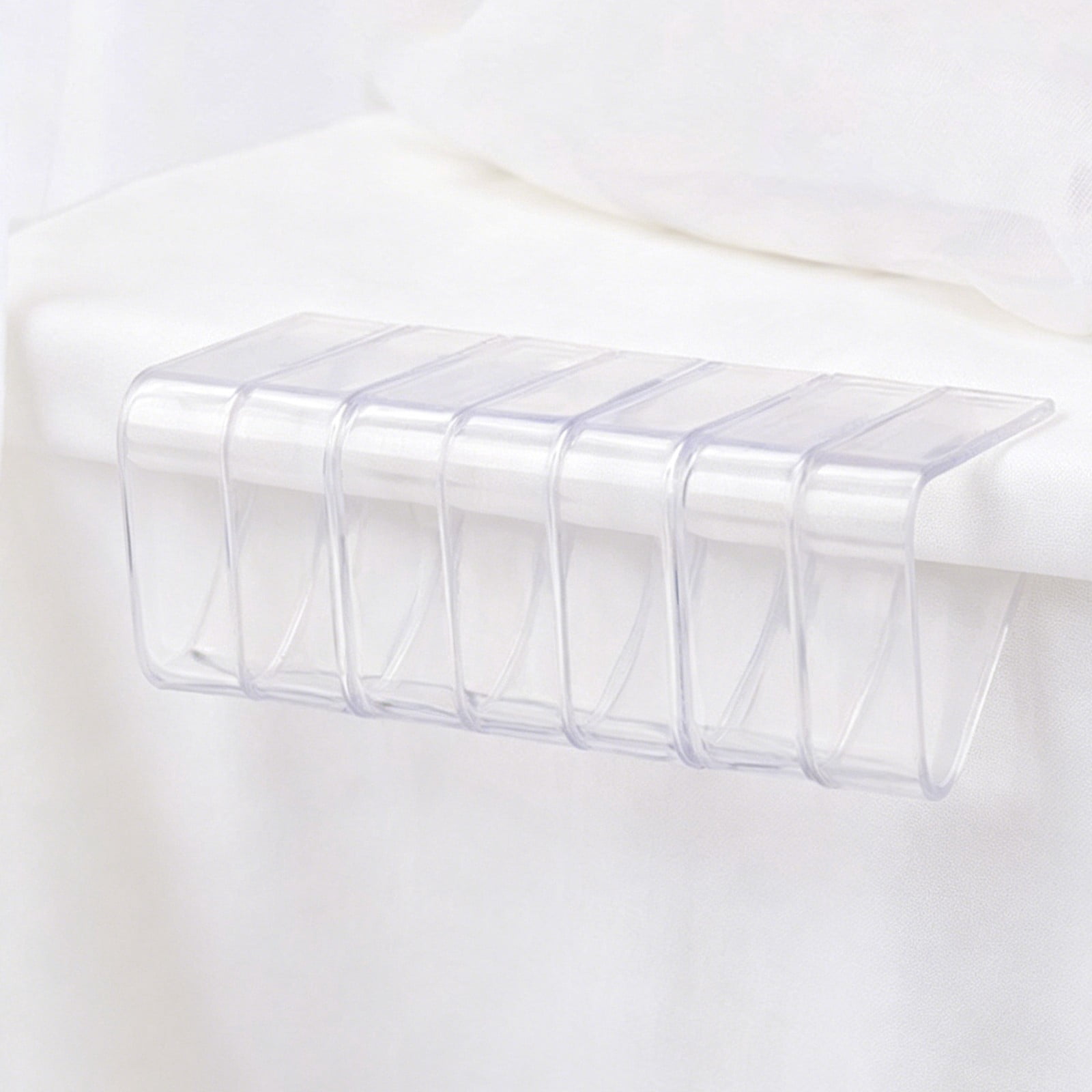 20 Pieces Transparent Clear Tablecloth Clips, Plastic Table Cloth Clips ...