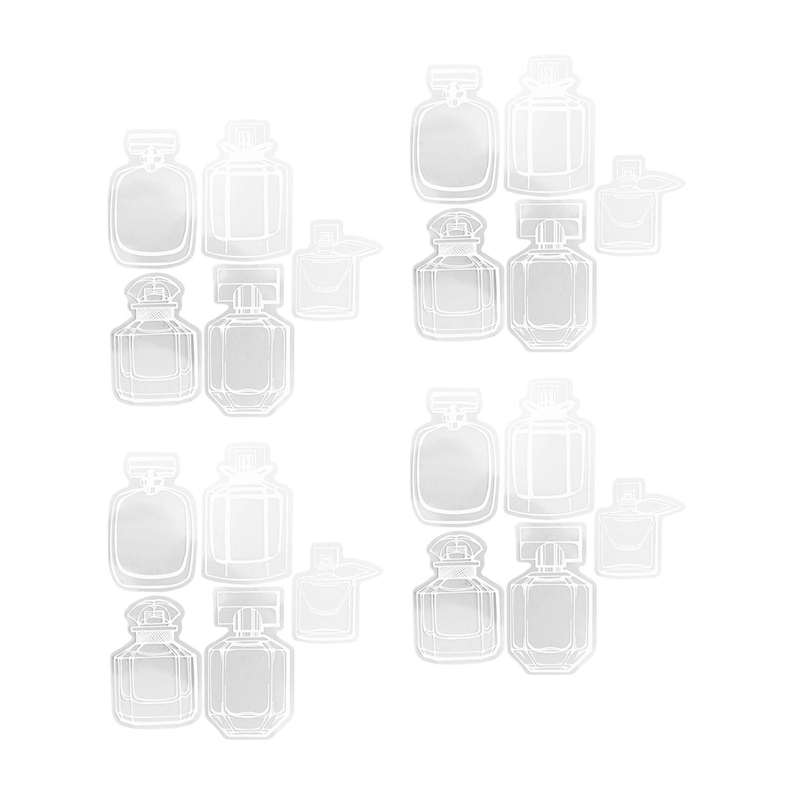 20 Pieces Transparent Dried Flower Bookmarks for Book Supplies Party ...