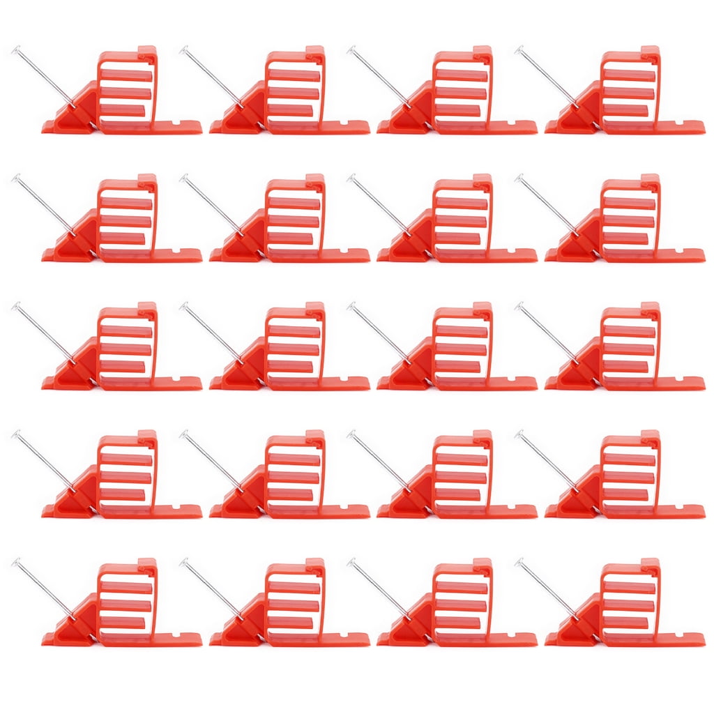 20 Pieces Wire Stacking Clip Electrical Cable Organizers Strong PP Cord ...