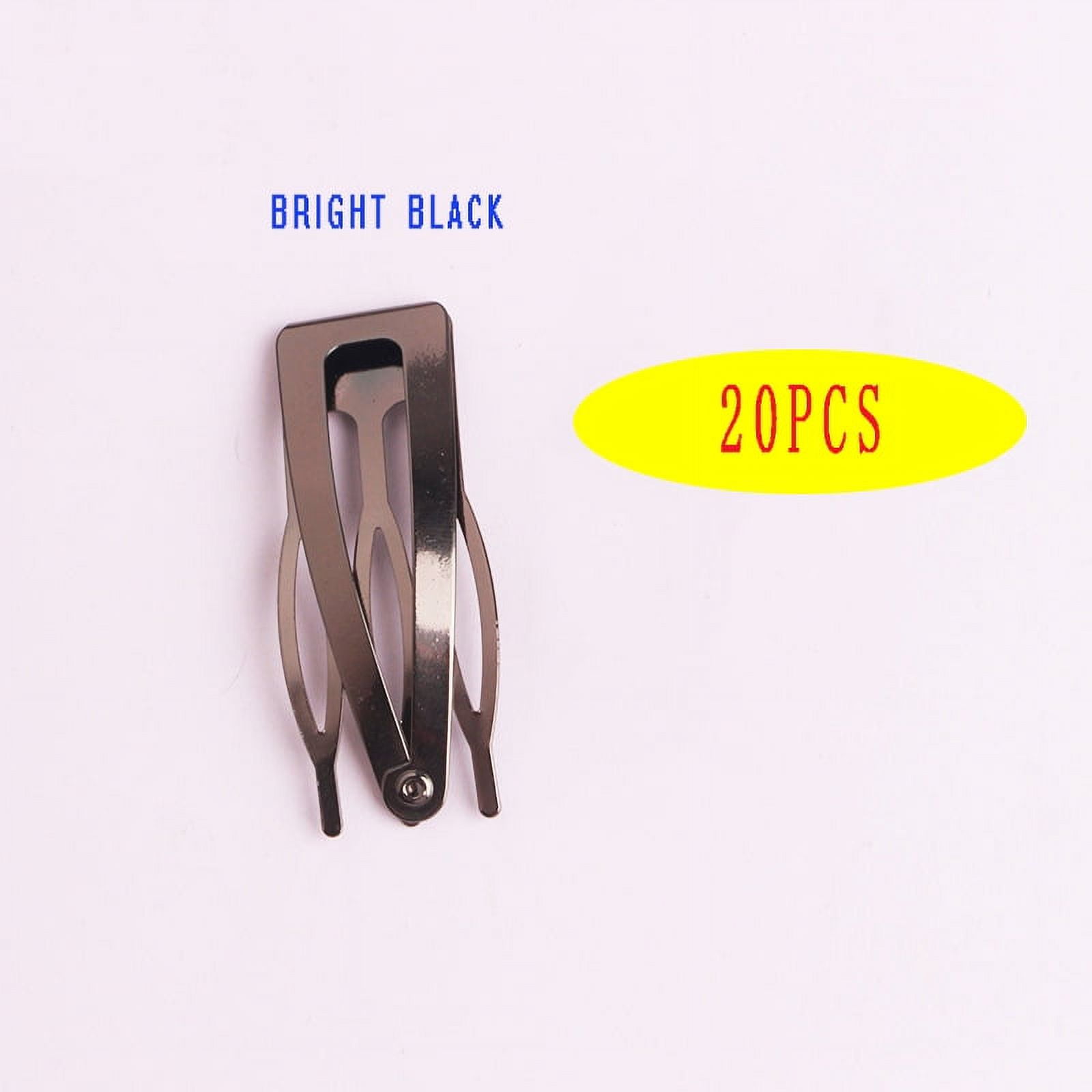 20 Pieces Women's Large Hair Clips Metal Anti-Slip Snap Hair Clips for ...