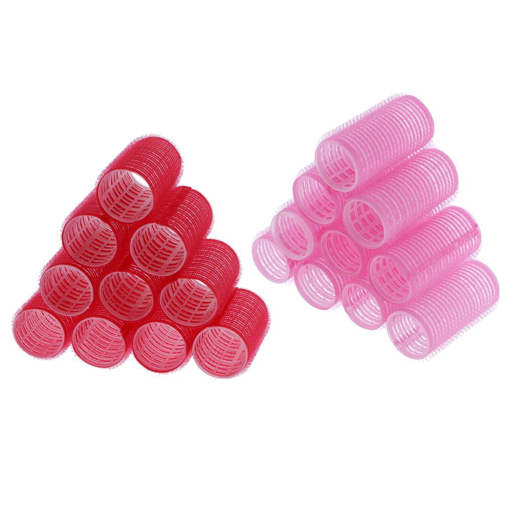 20 Pieces grip by self Holding Rollers Styles Making Tools Hair Clips ...