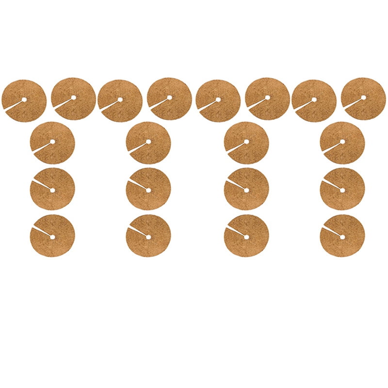 20 Pieces of 11.8 Inch Coconut Palm Fiber Tree Mulch Protection Pads ...
