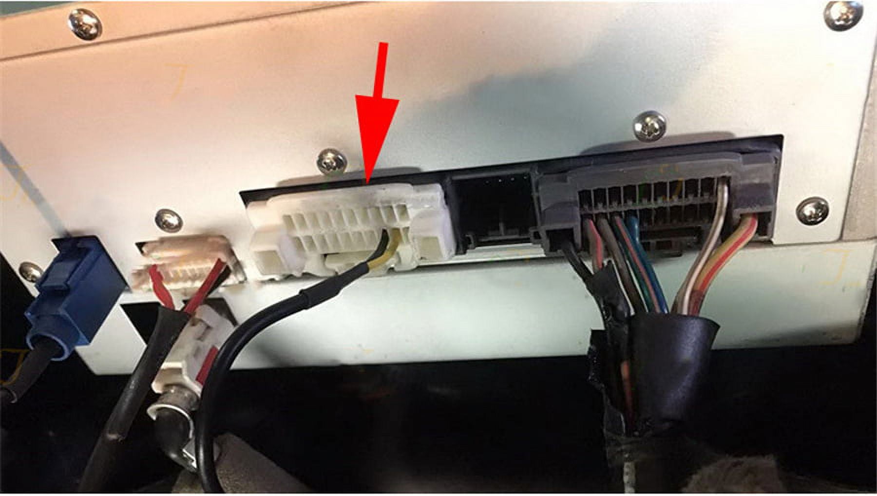 20 Pin RCA Connector Reverse Backup Camera Adapter Cable For Jeep ...