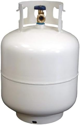 20 Pound Steel Propane Tank Cylinder with Type 1 Overflow Protection ...