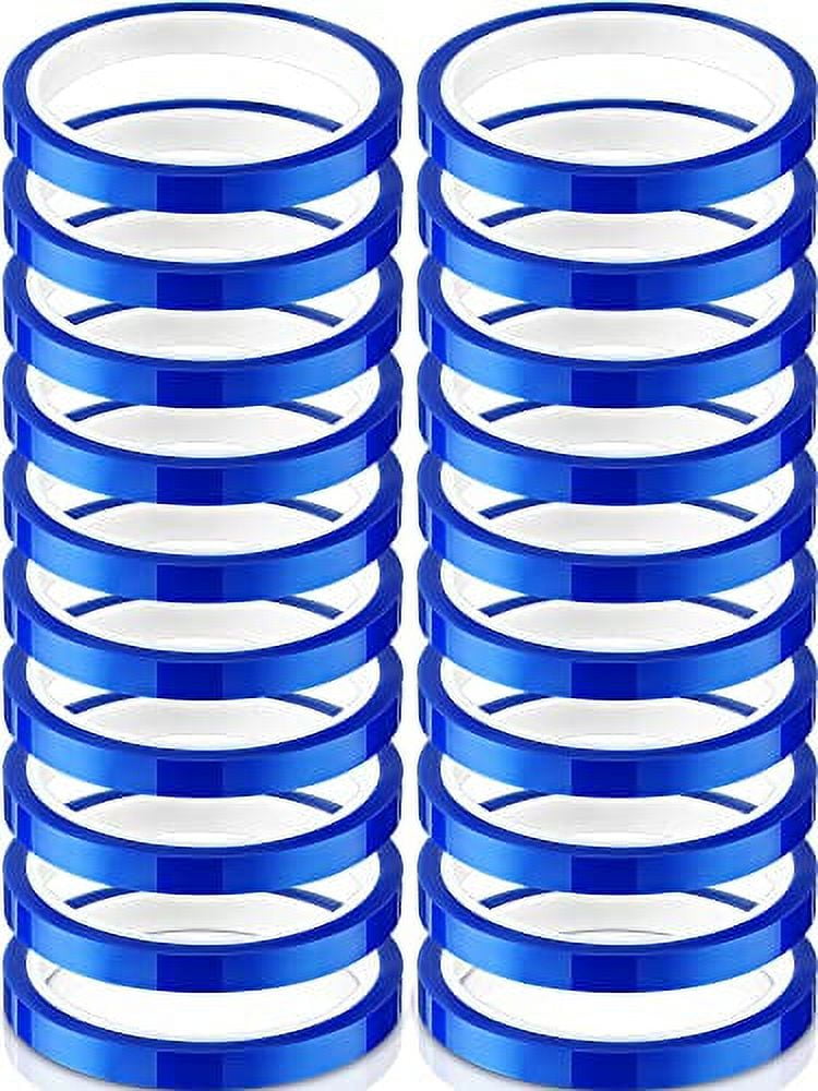 20 Rolls 10mm x 10m (108 ft) Blue Heat Tape High Temperature Heat ...