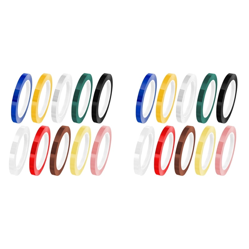 20 Rolls Autoclave Tape 216ft Colorful Instruments Identification Tape ...