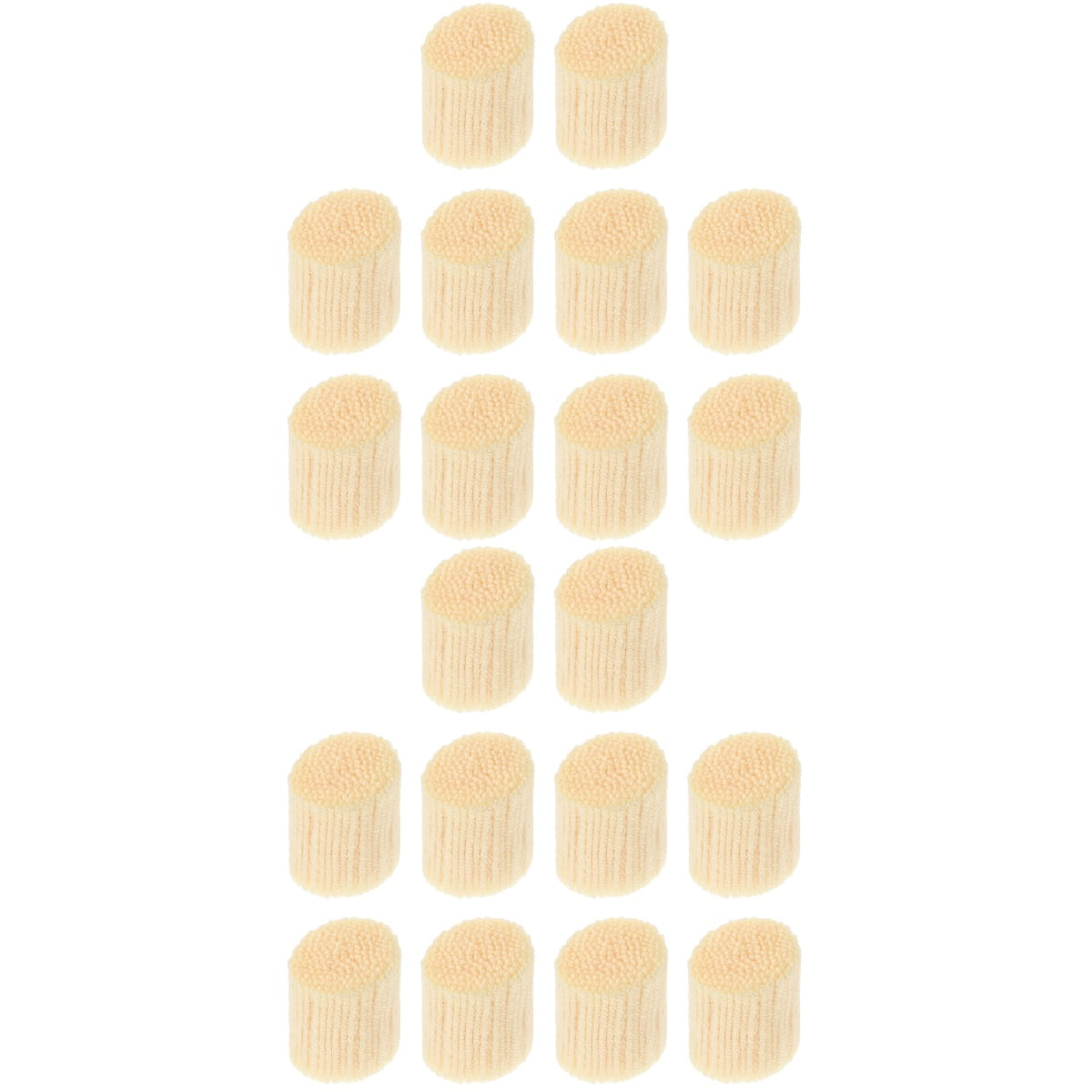 20 Rolls Carpet Embroidery Yarn for Weaving Wool Floss Latch Hook ...