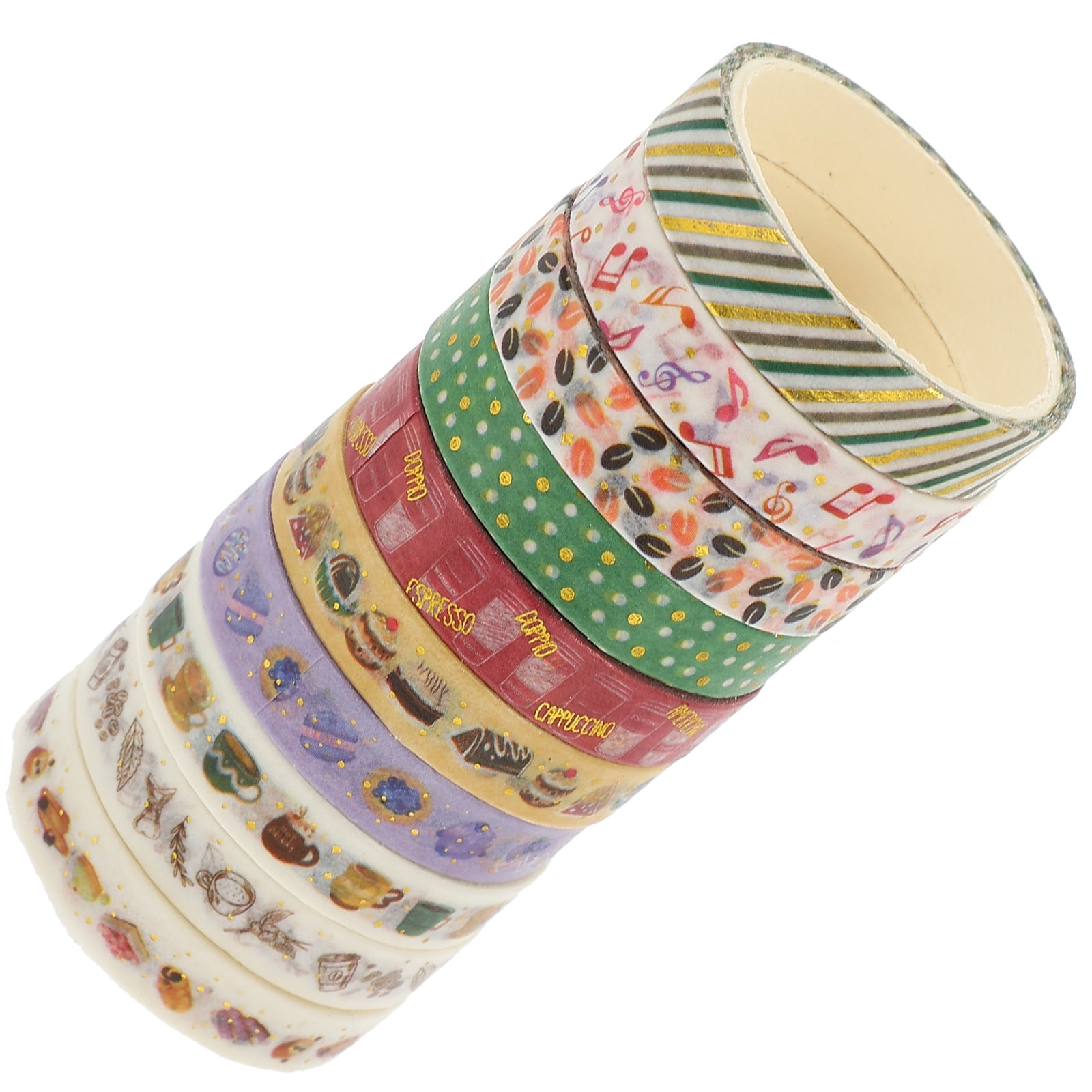 20 Rolls Hot Stamping Washi Tape DIY Scrapbook Paper Notebook Tapes ...