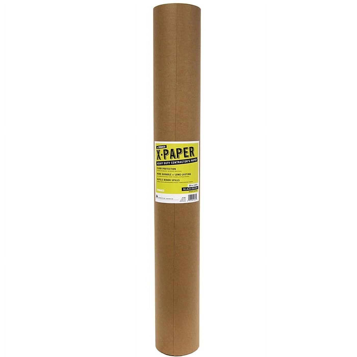 20-Rolls of 36” x 120’ Trimaco 12360 X-Paper Brown Heavy Duty ...