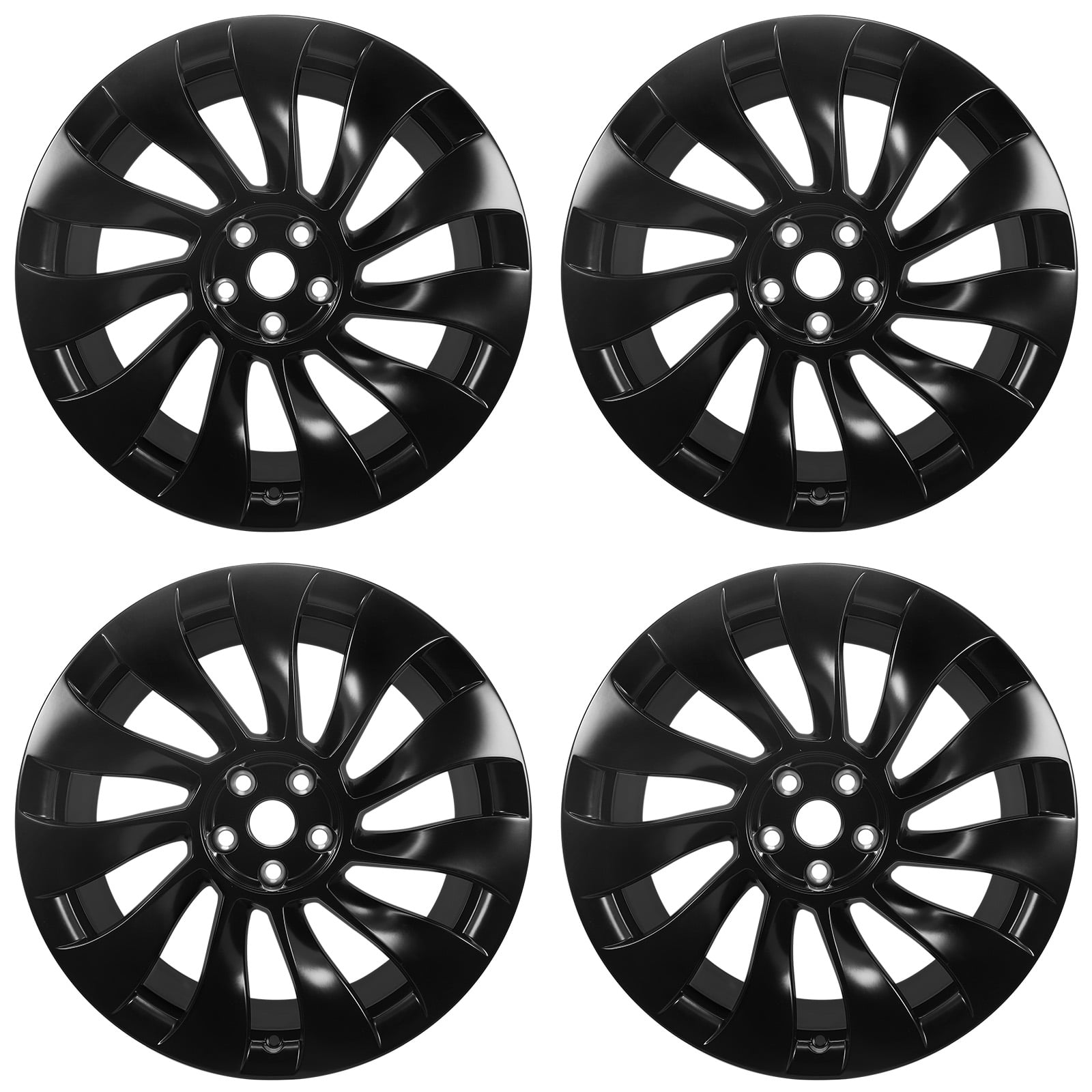 For Tesla Model 3 OEM Design Wheel 20" 20X9 2021 -2023 SATIN BLACK Set ...
