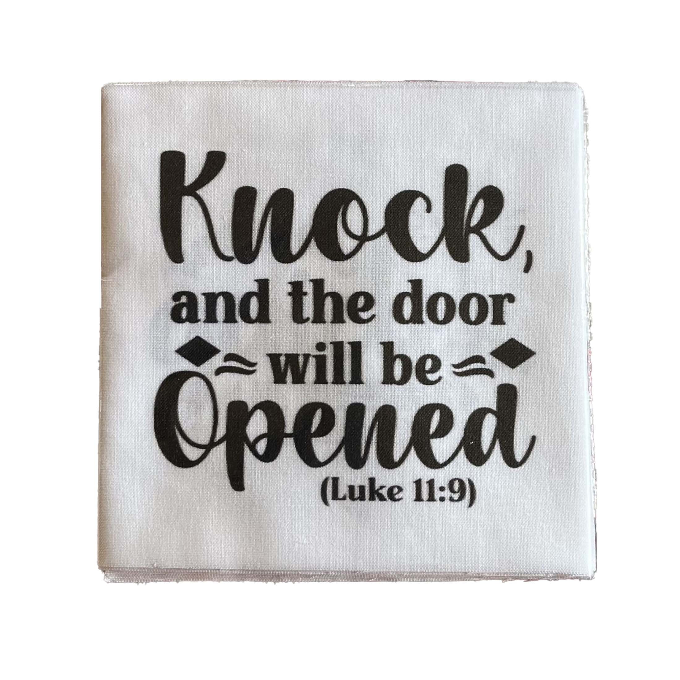 Christian Quilt Squares – Set of 20 Bible Verse Fabric Squares, Size: 3 ...