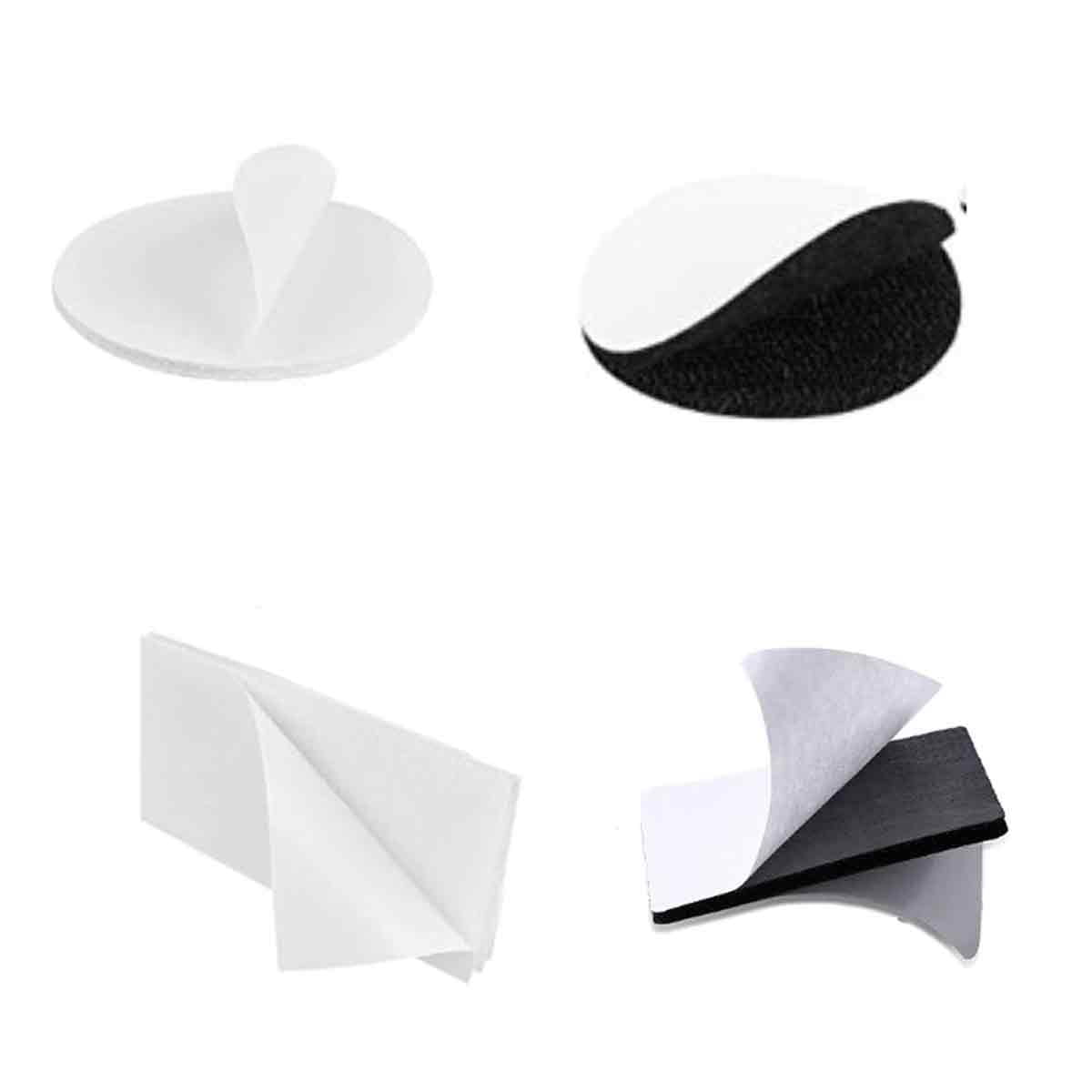 20 Self-Adhesive Strips, Wide Pads, Sewing Compatible, Damage-Free ...