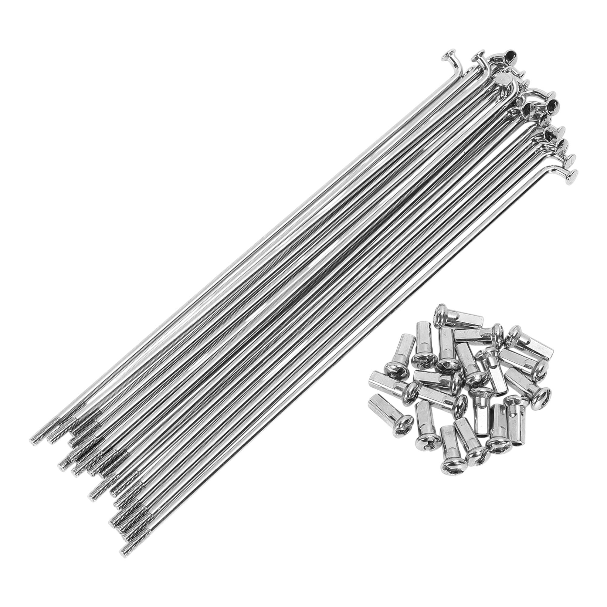 20 Set 12G Bicycle Spokes 160mm Bike Wheel Spokes Carbon Steel ...