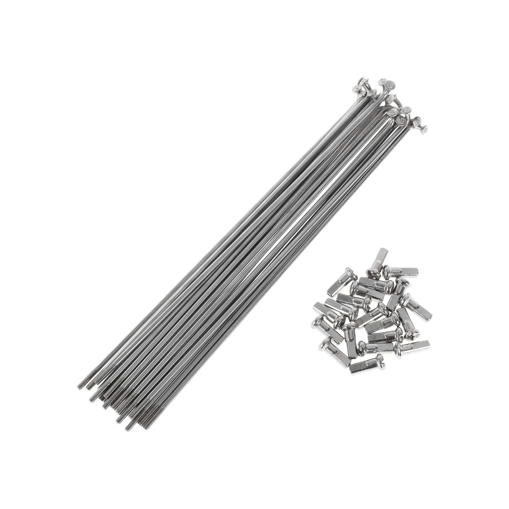 20 Set 13G Bicycle Spokes 159mm Bike Wheel Spokes 304 Stainless Steel ...