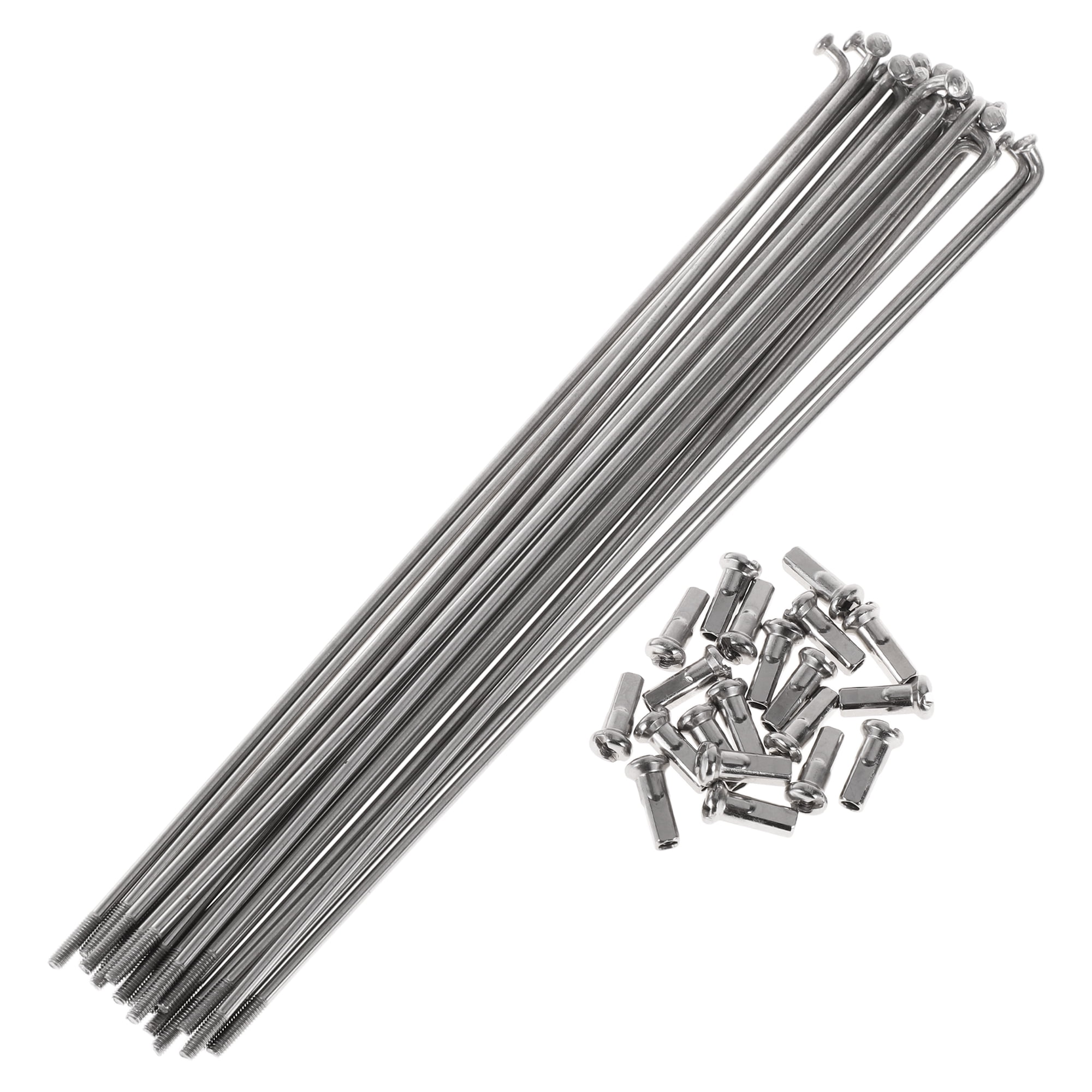 20 Set 13G Bicycle Spokes 189mm Bike Wheel Spokes 304 Stainless Steel ...