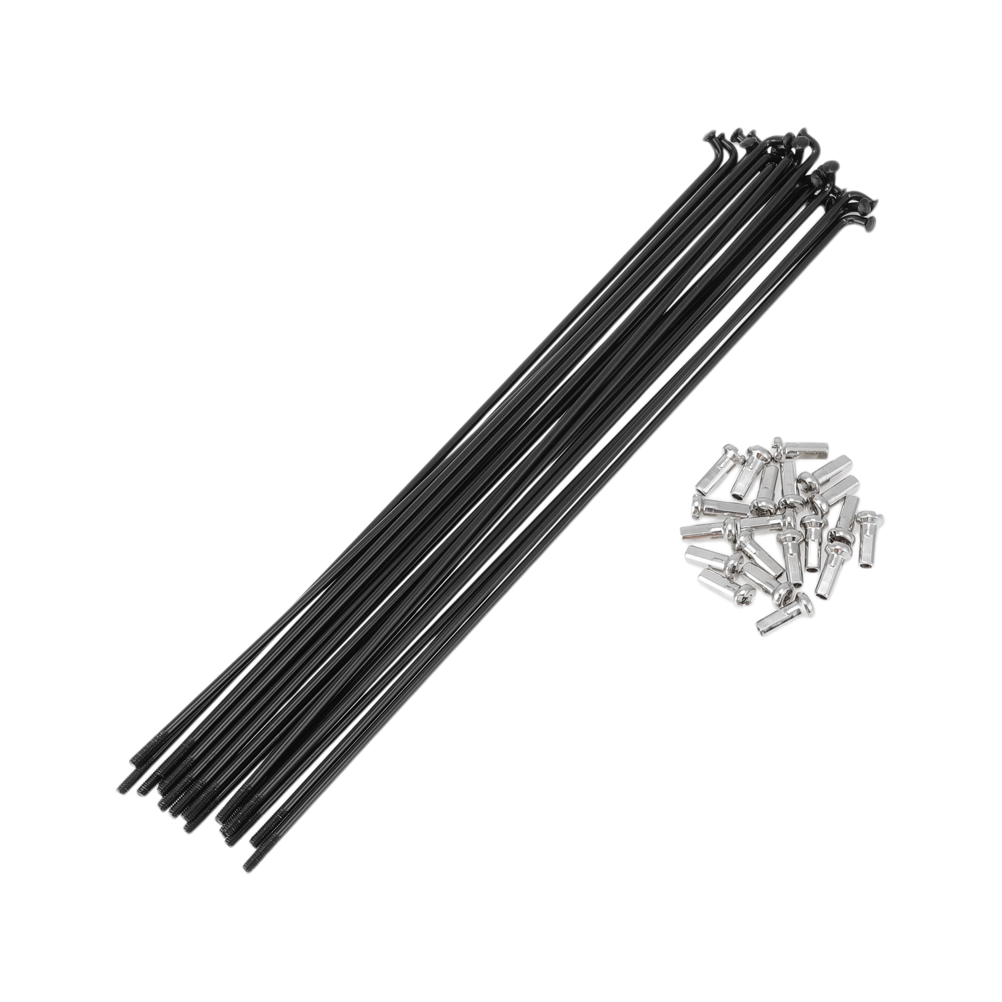 20 Set 13G Bicycle Spokes 197mm Bike Wheel Spokes 304 Stainless Steel ...