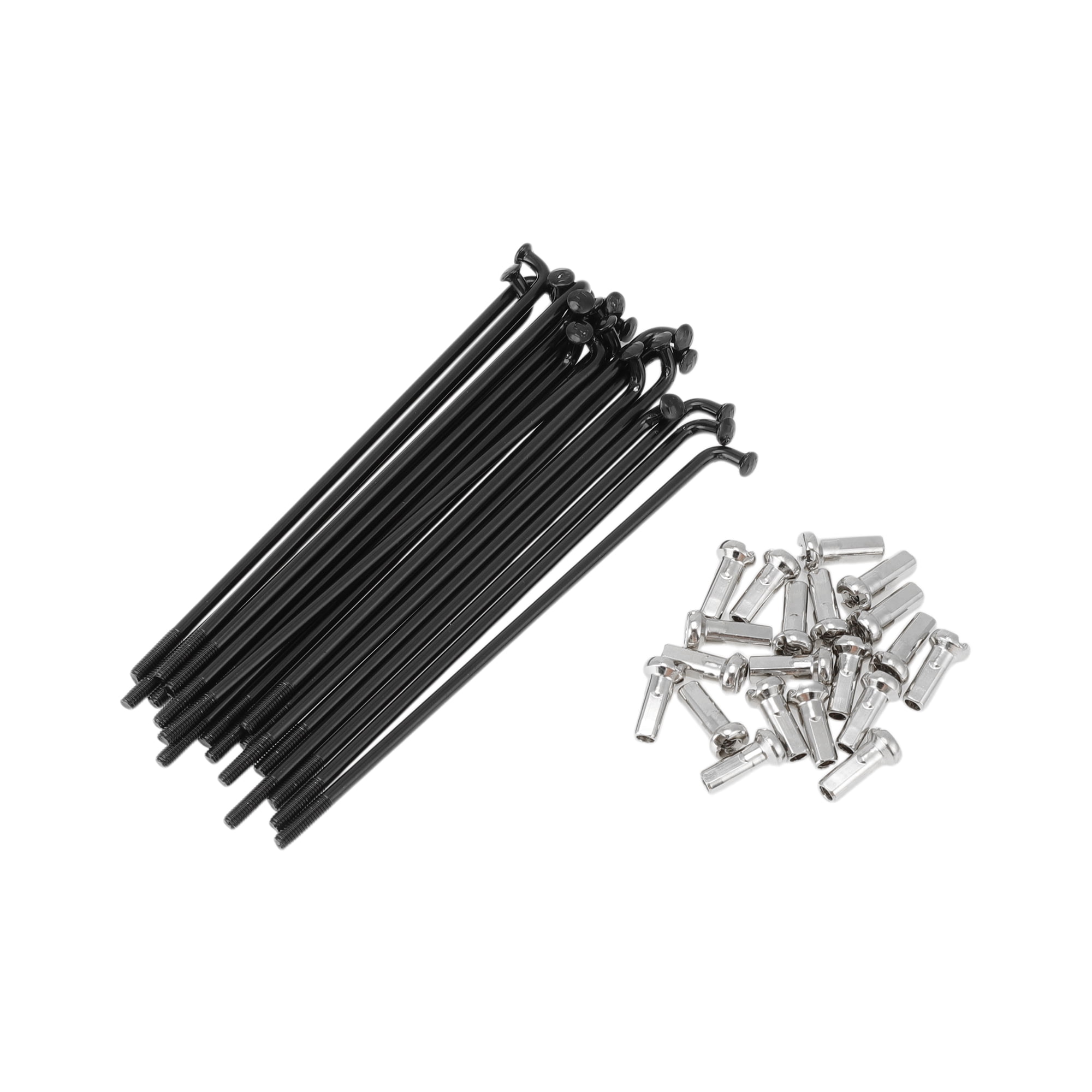 20 Set 13G Bicycle Spokes 92mm Bike Wheel Spokes 304 Stainless Steel ...