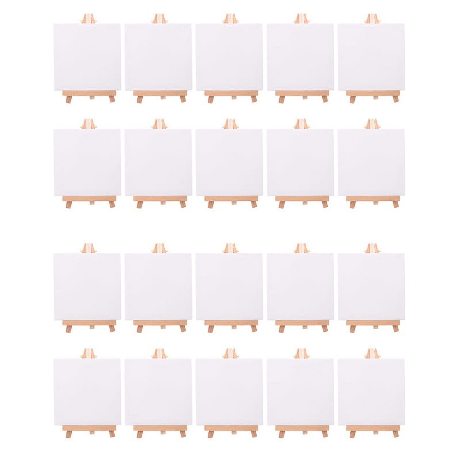 20 Set Artists Mini Canvas Set Painting Craft DIY Drawing Small Table ...