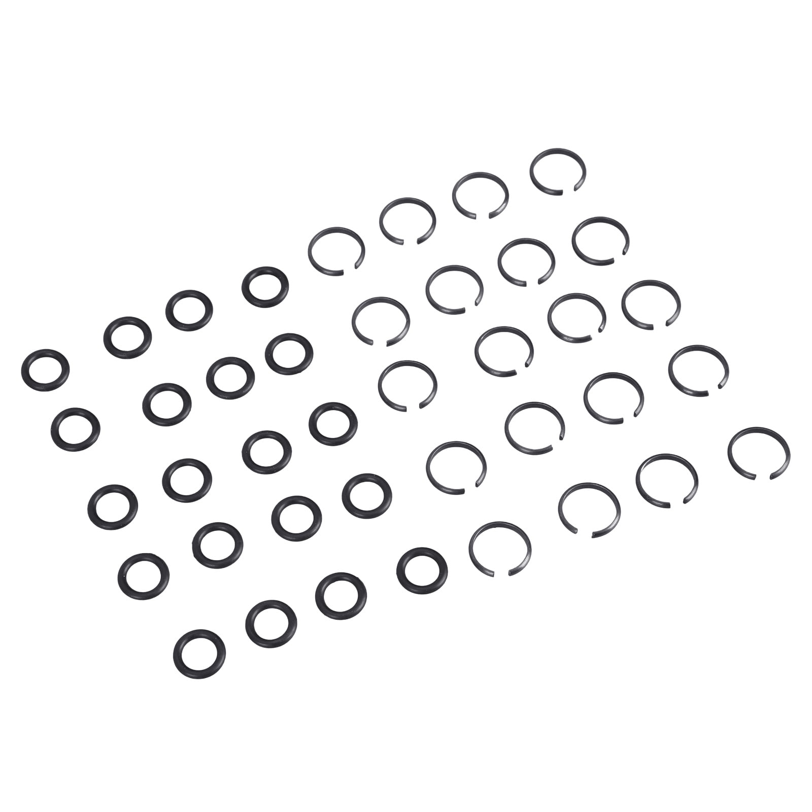 20 Set Impacts Wrench Socket Retainer Rings with O-Rings Impacts Wrench ...