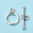 20 Set Tibetan Style Alloy Toggle Clasps Jewelry Clasps with Ring ...
