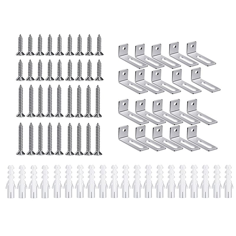20 Set Whiteboard Installation Hardware Kit Wall Hanging Mounting ...