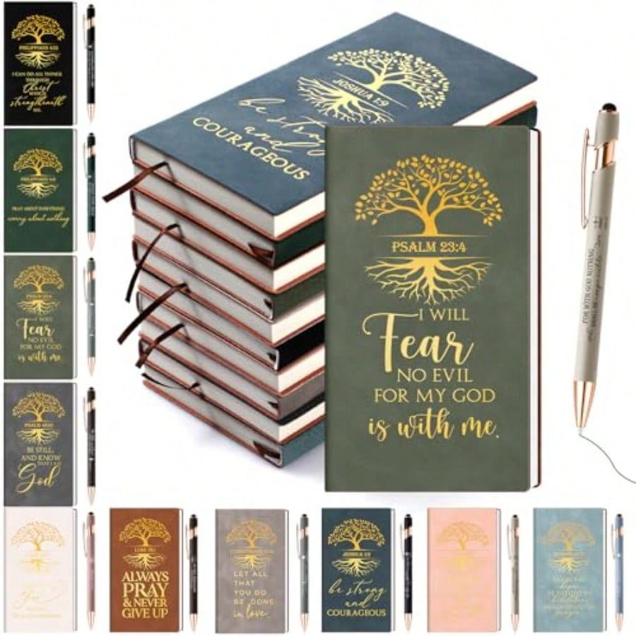 20 Sets/ 40 Pcs Christian Gifts Bulk Christmas Religious Notebooks ...