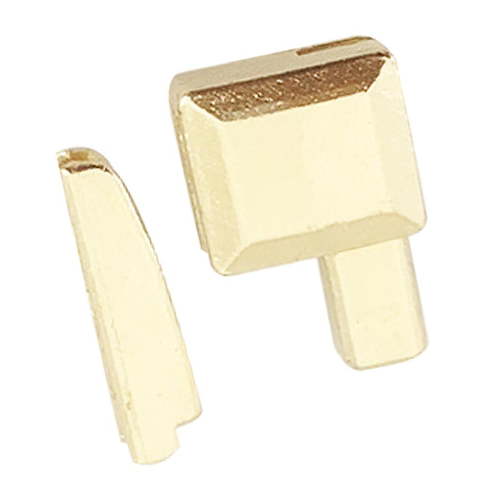 20 Sets #5 Metal Zippers Latch Slider Retainer Bottom Stops Insertion ...