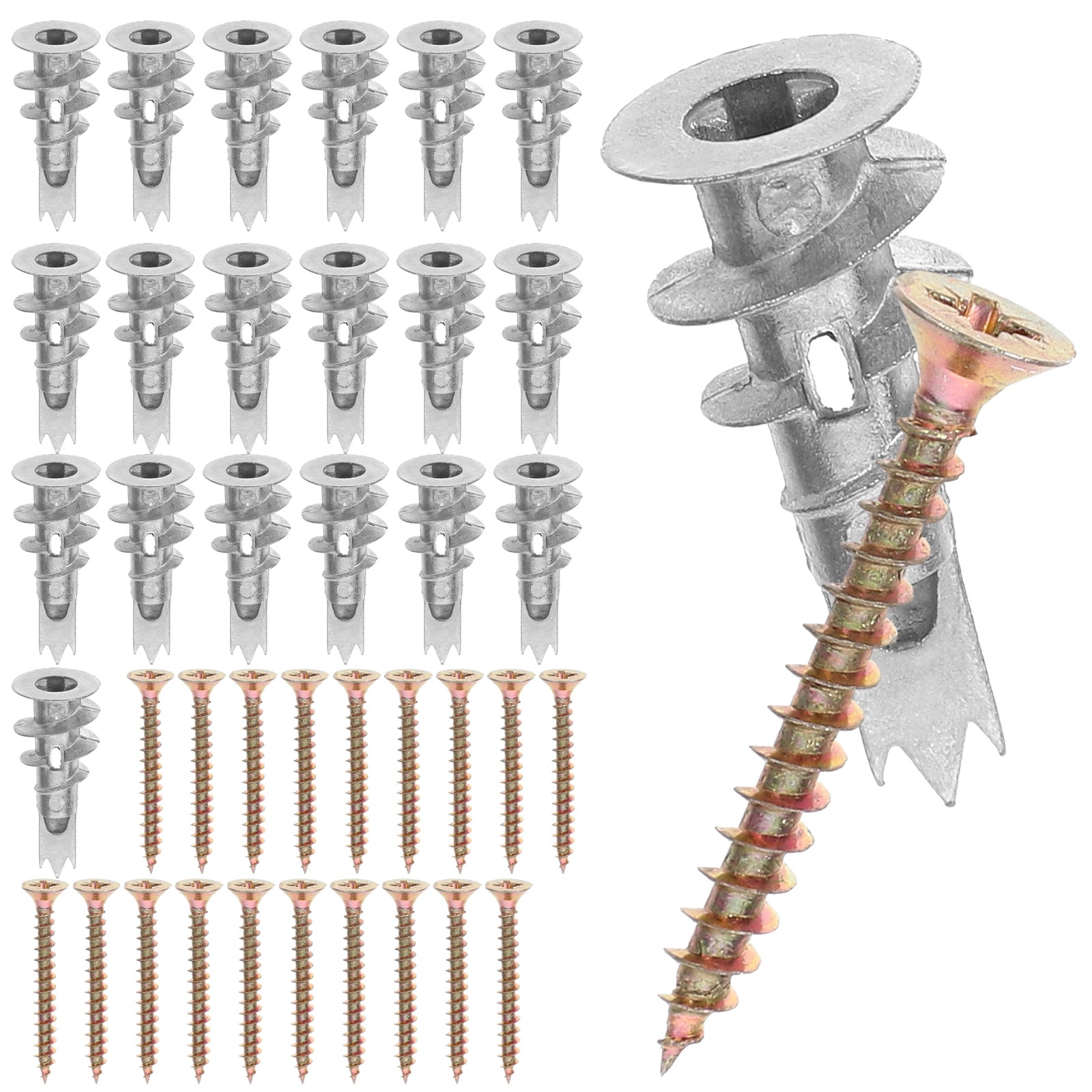 Screw Anchors In Plaster Walls Paulin Grabber Wall Anchor With Screws