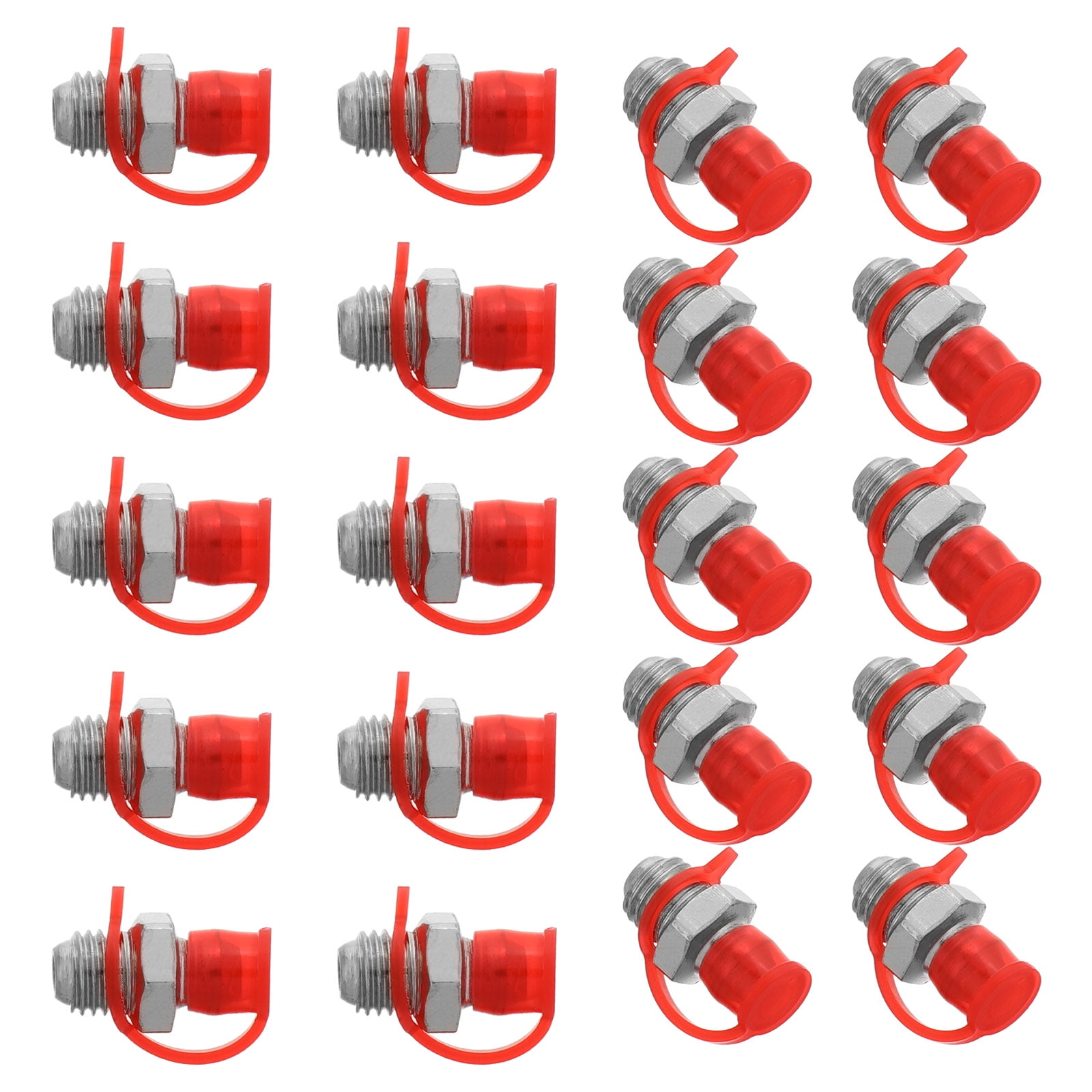 20 Sets Grease Fitting Cap Replacements for Vehicle Grease Zerk ...