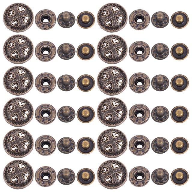 20 Sets Cartoon Wallet Buckle Buttons Strong Clasp Decorative Rivet ...