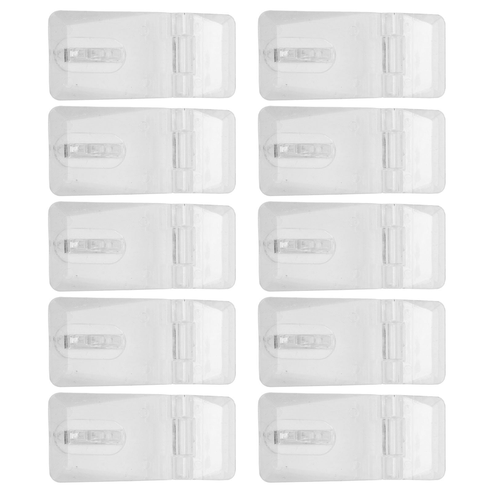 WRITWAA Balcony Door Lock Hasp Clear 20 Sets - Walmart.com