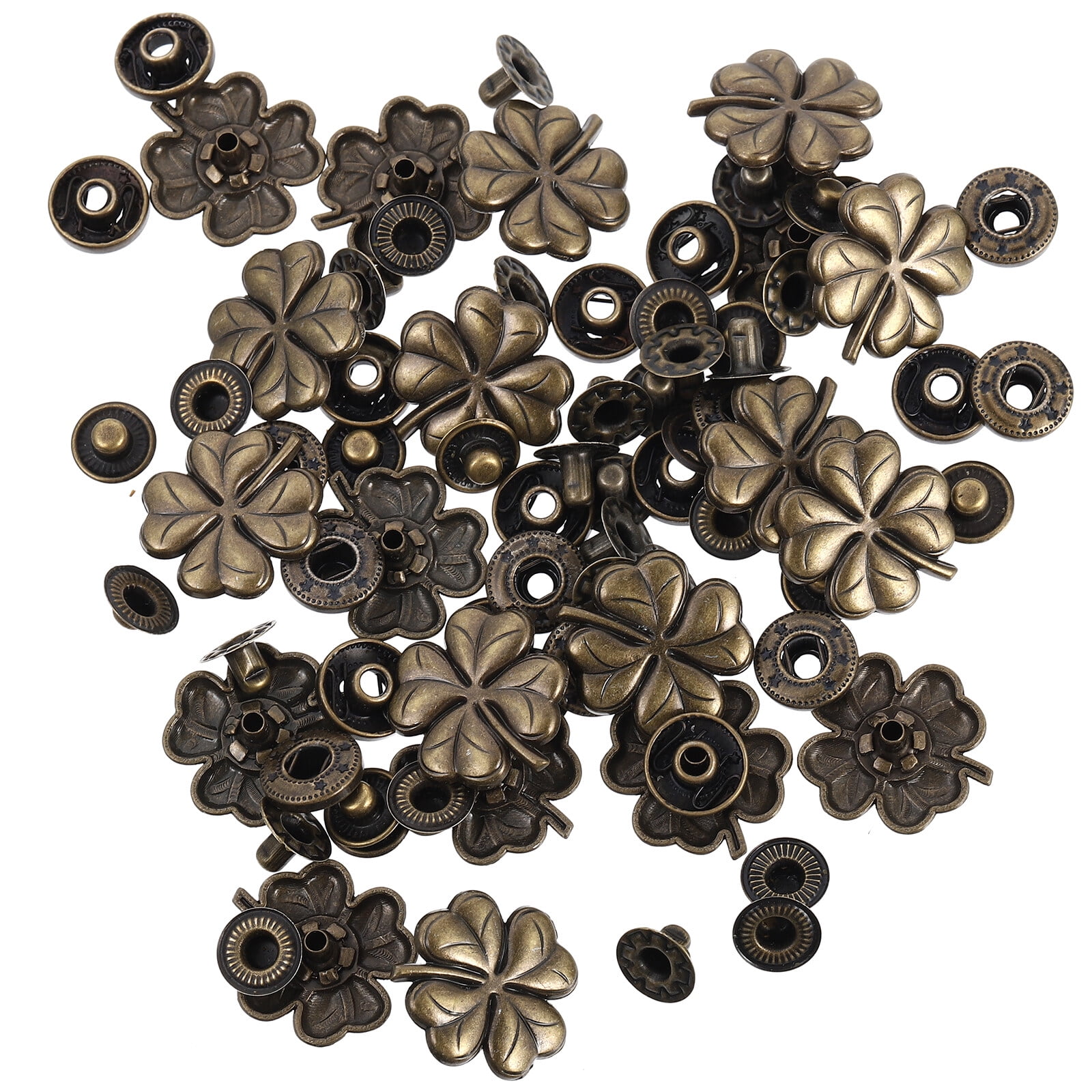 20 Sets Clip Magnetic Purse Snaps Fasteners Cartoon Wallet Buckle ...