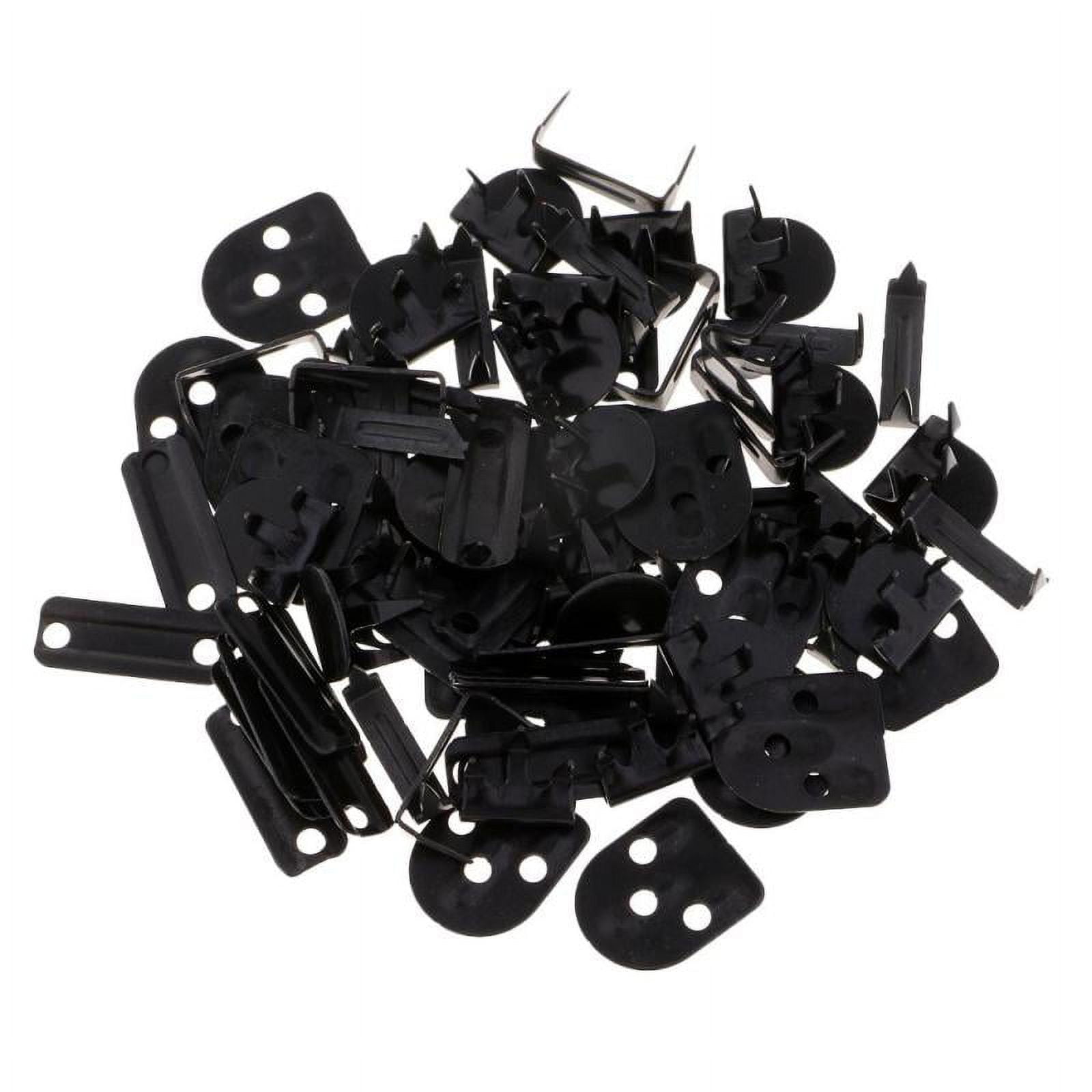 20 Sets Copper No-Sew for Trouser Skirt Sewing Fasteners Black ...