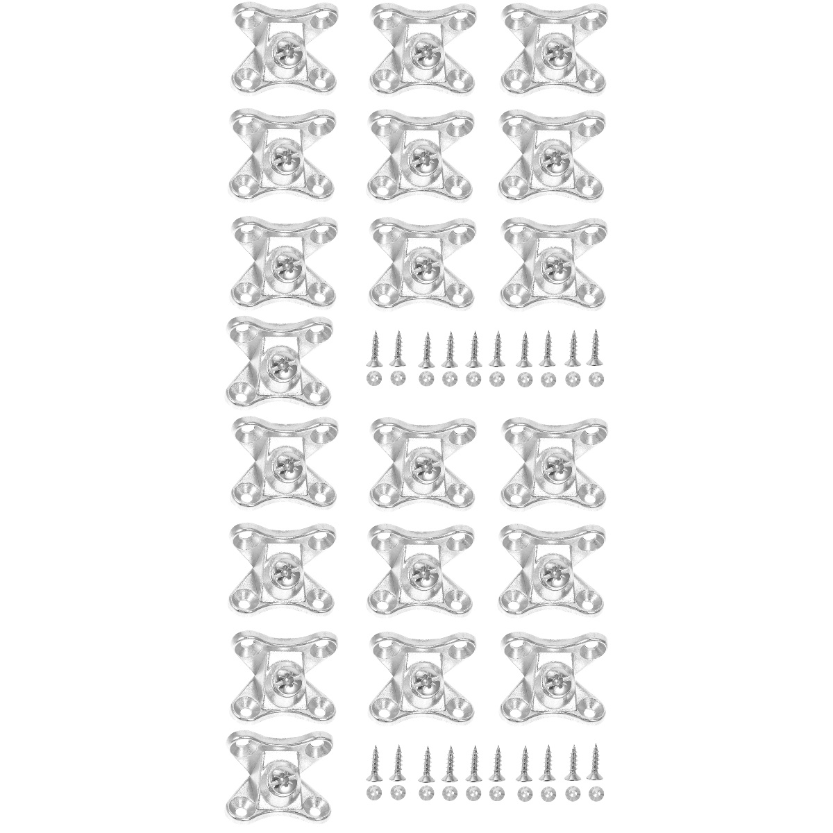 20 Sets Corner Brace Right Angle Corner Braces Butterfly-shape ...